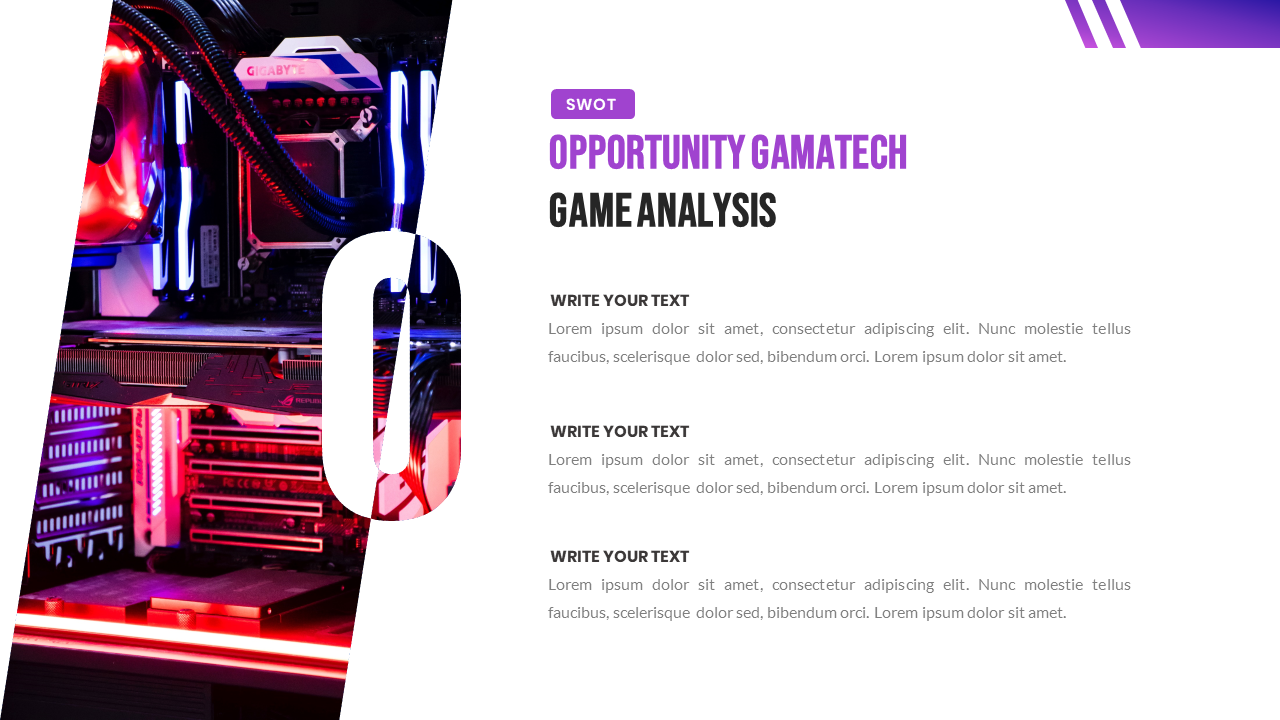 Gamatech – Esport Gaming Google Slides Template, Presentation Templates