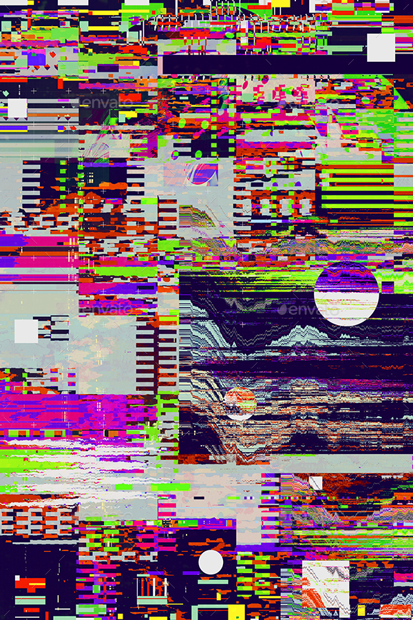 Glitch Abstract Backgrounds Vertical Art Textures, Graphics | GraphicRiver