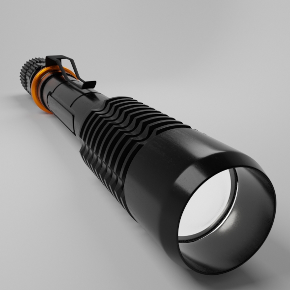 High-quality 3d model of a flashlight by Vladyslav_98 | 3DOcean