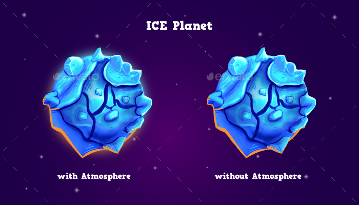 Planet Icon Pack Vol. 1, Game Assets | GraphicRiver