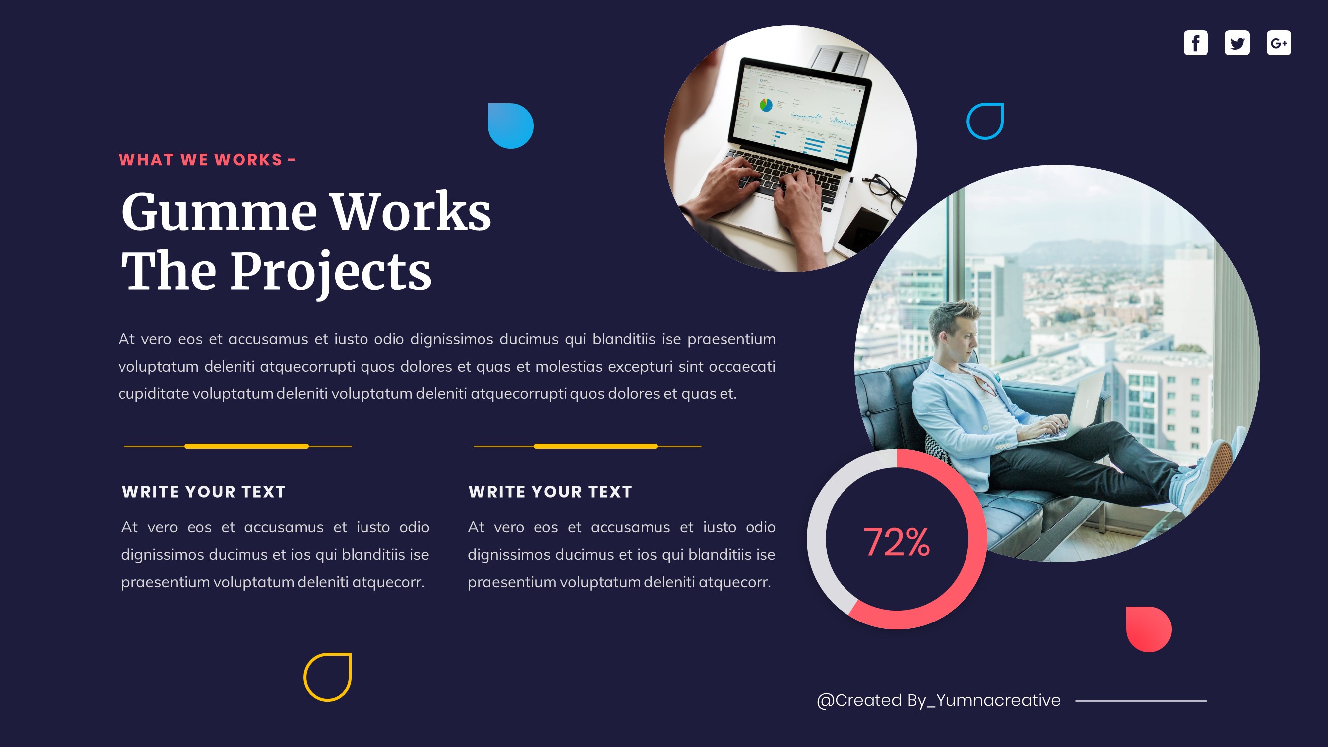 Gumme - Creative PowerPoint Template, Presentation Templates | GraphicRiver