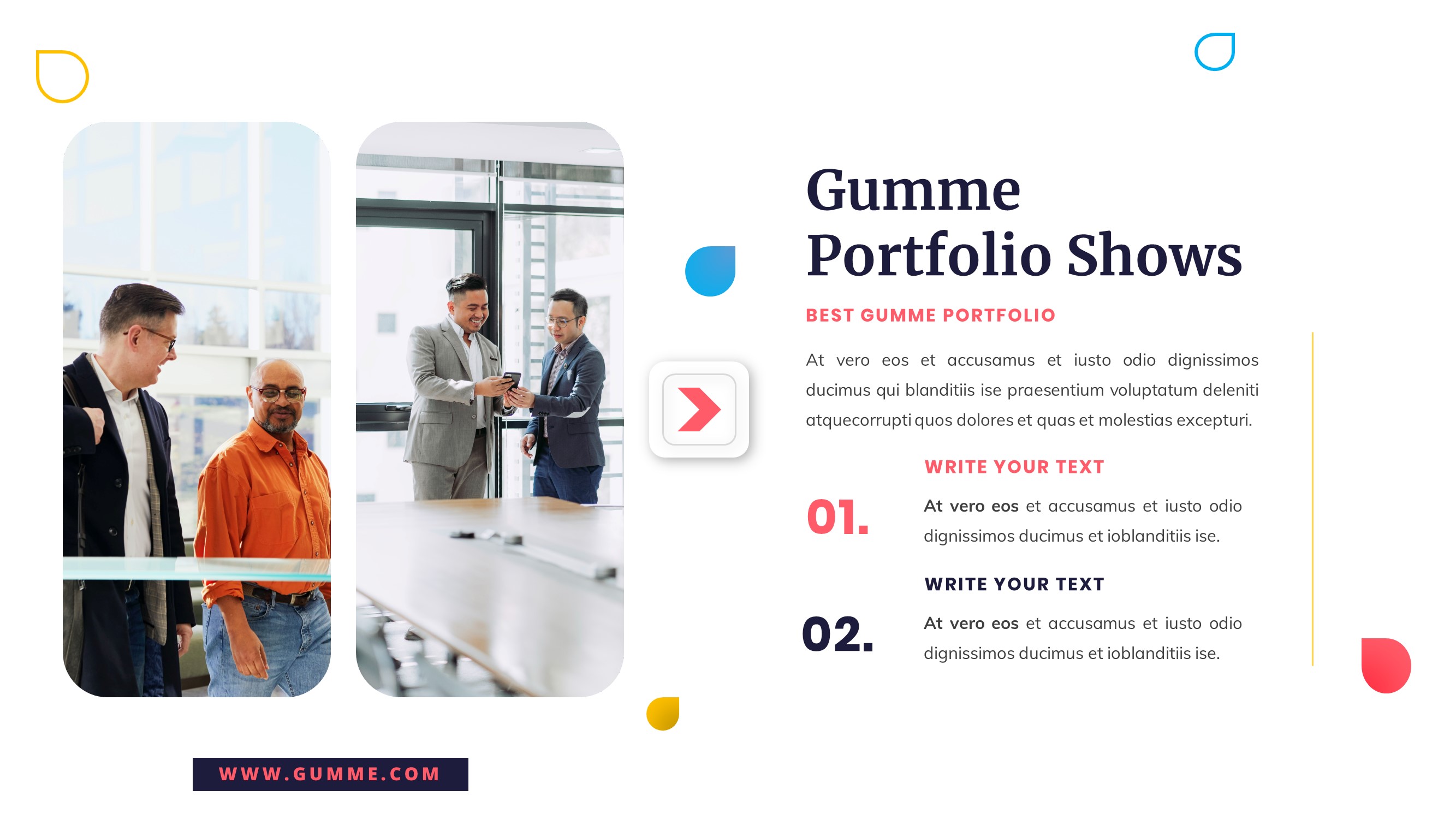 Gumme - Creative PowerPoint Template by Yumnacreative | GraphicRiver