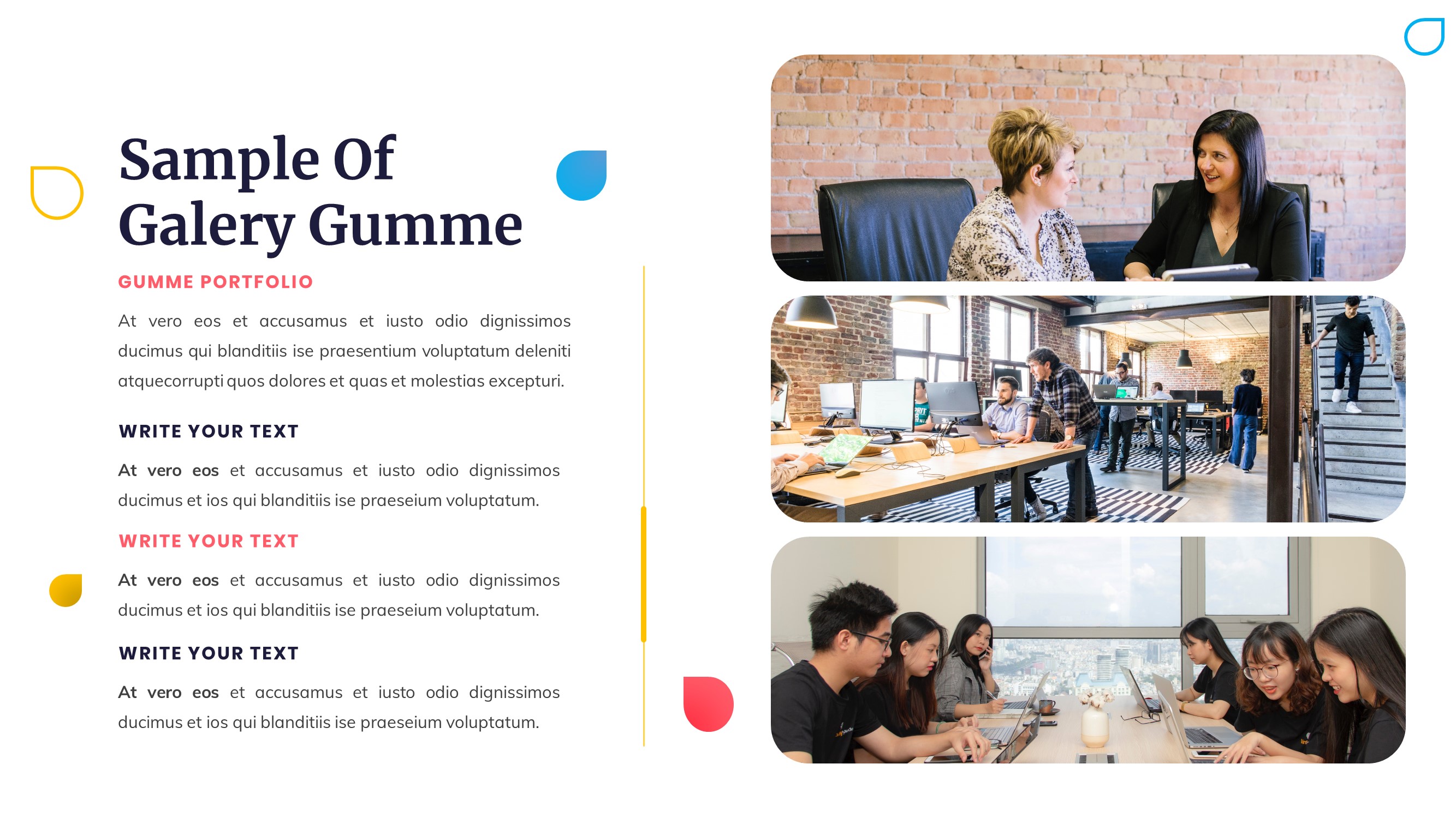 Gumme - Creative PowerPoint Template by Yumnacreative | GraphicRiver