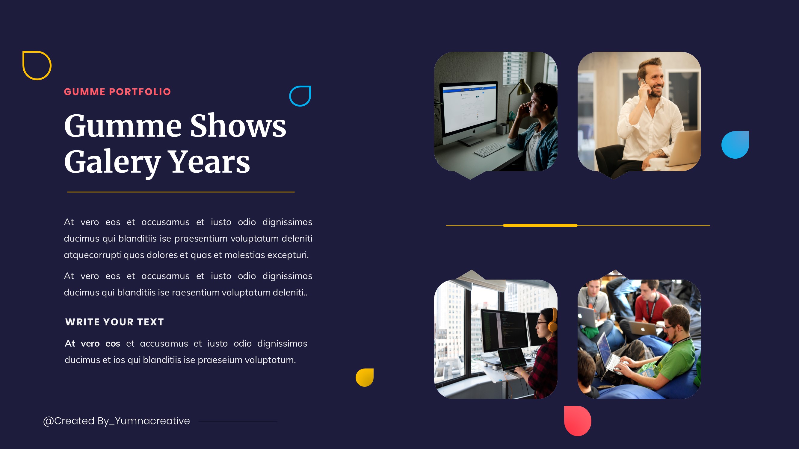 Gumme - Creative PowerPoint Template by Yumnacreative | GraphicRiver