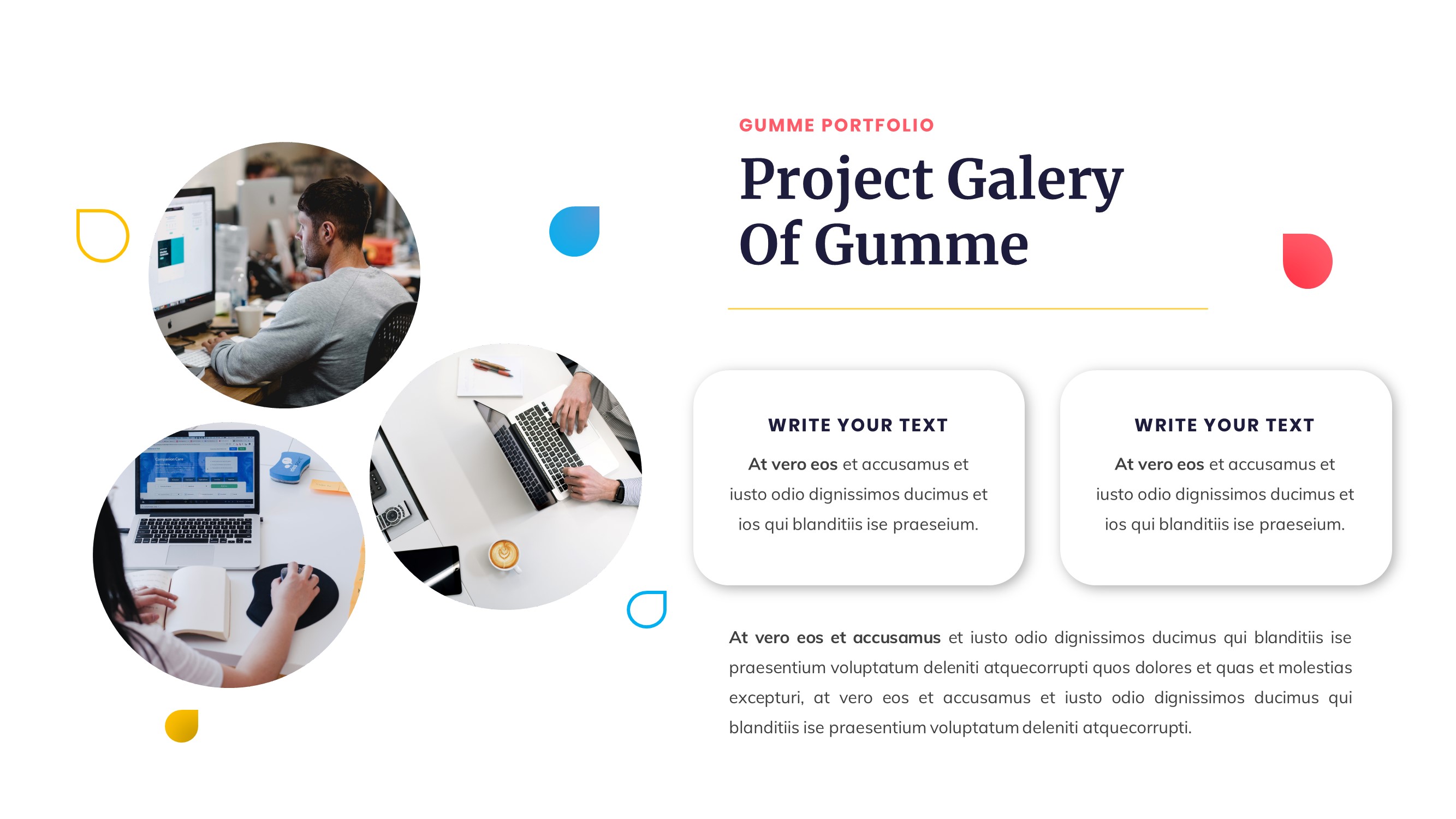 Gumme - Creative PowerPoint Template by Yumnacreative | GraphicRiver
