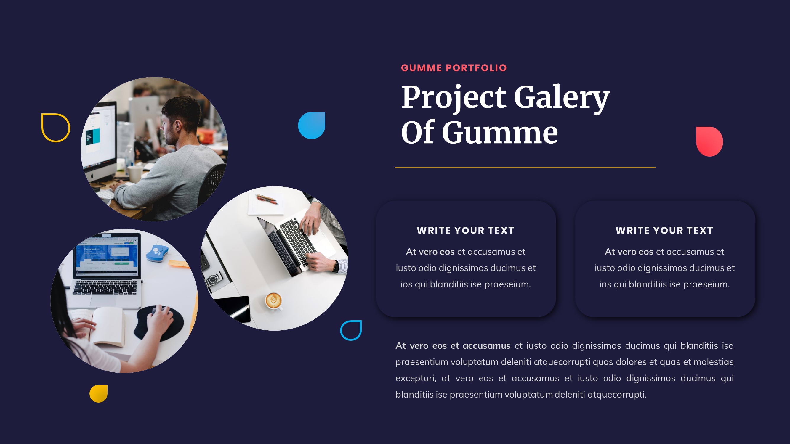 Gumme - Creative PowerPoint Template by Yumnacreative | GraphicRiver