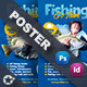 Fishing Poster Templates, Print Templates | GraphicRiver