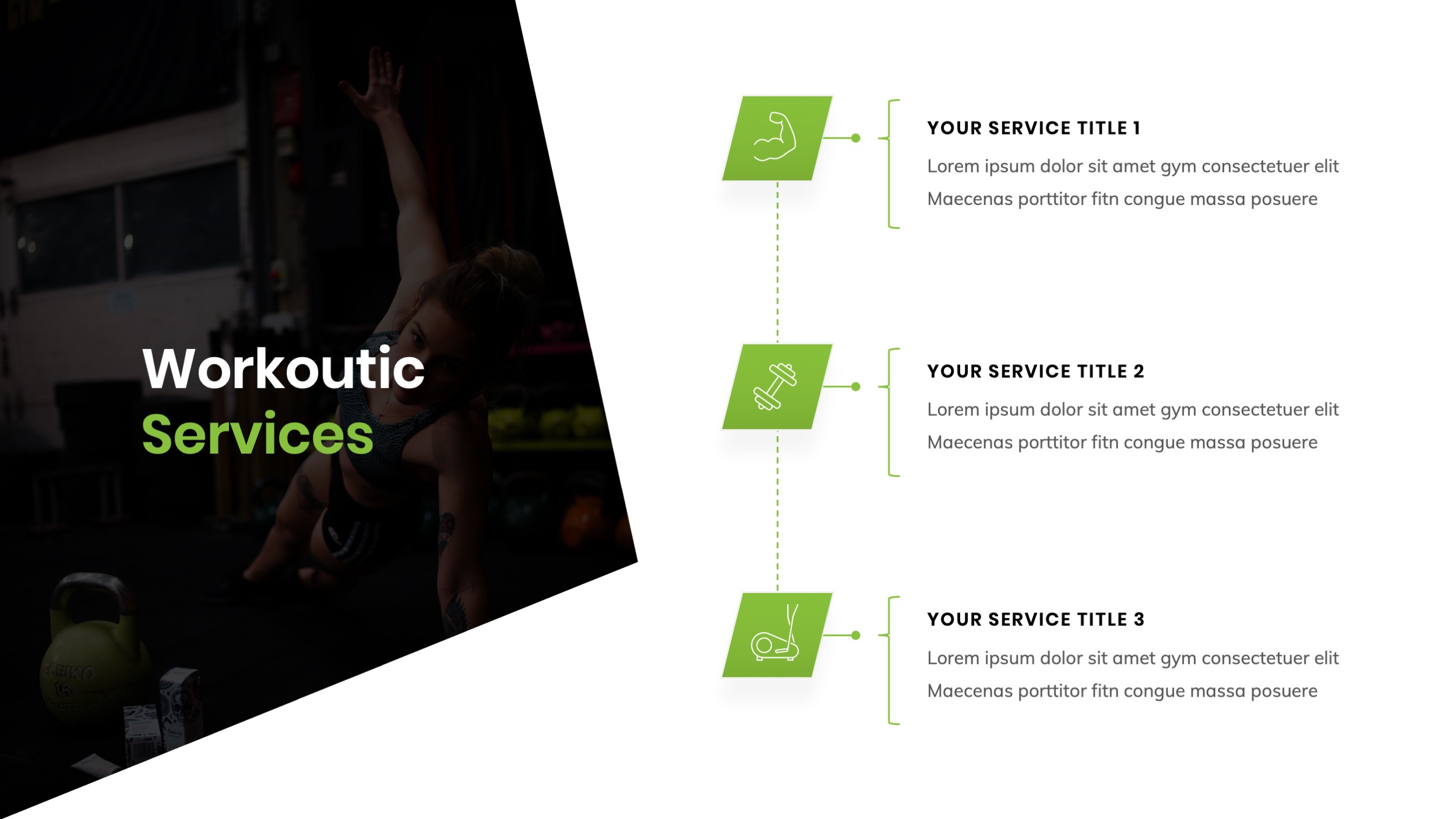 Fitness and Gym PowerPoint Template, Presentation Templates | GraphicRiver