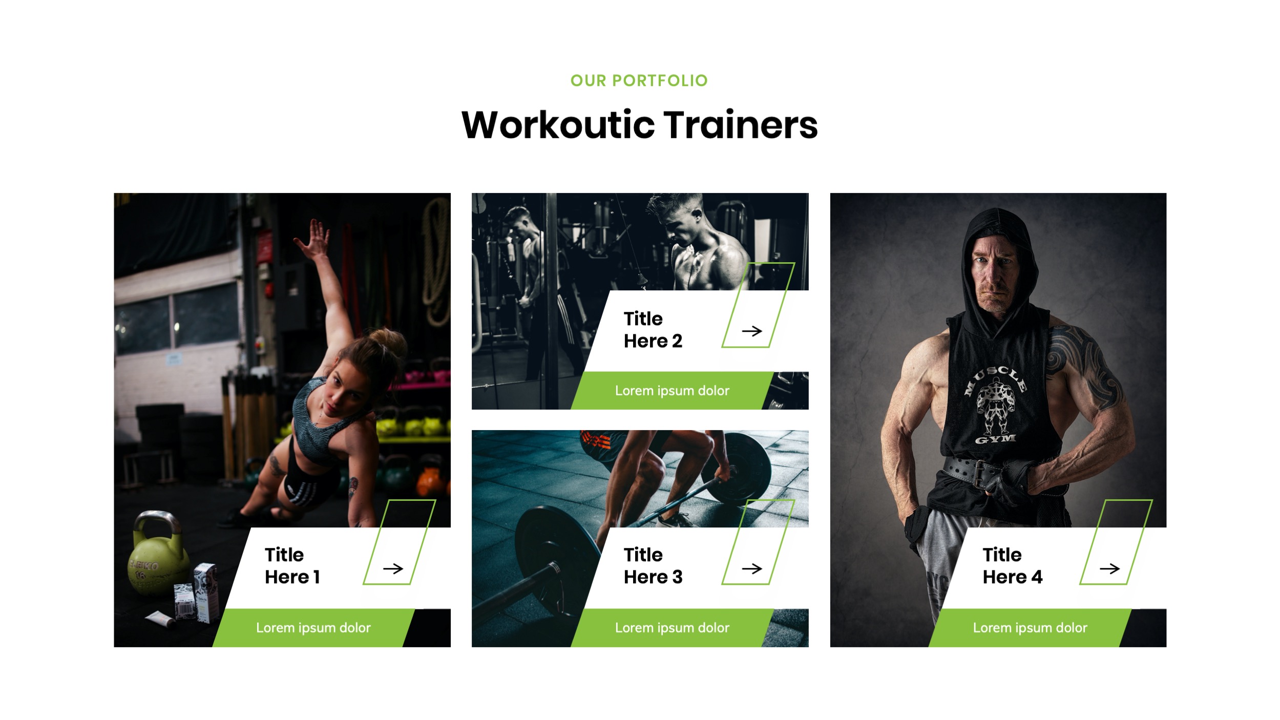 Fitness and Gym Google Slides Template, Presentation Templates ...
