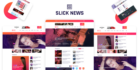 Slick - News & Magazine Blog Template by slick_slide | ThemeForest