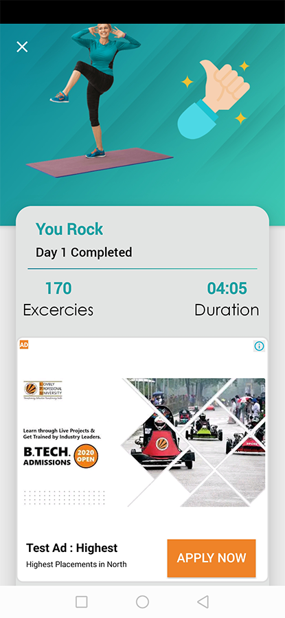 Android Aerobics Workout at Home (30 days Workout Plan) by fitnessch19