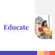 Educate – Education Course PowerPoint Template, Presentation Templates
