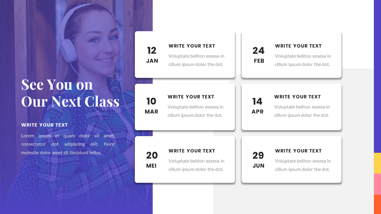 Educate – Education Course PowerPoint Template, Presentation Templates
