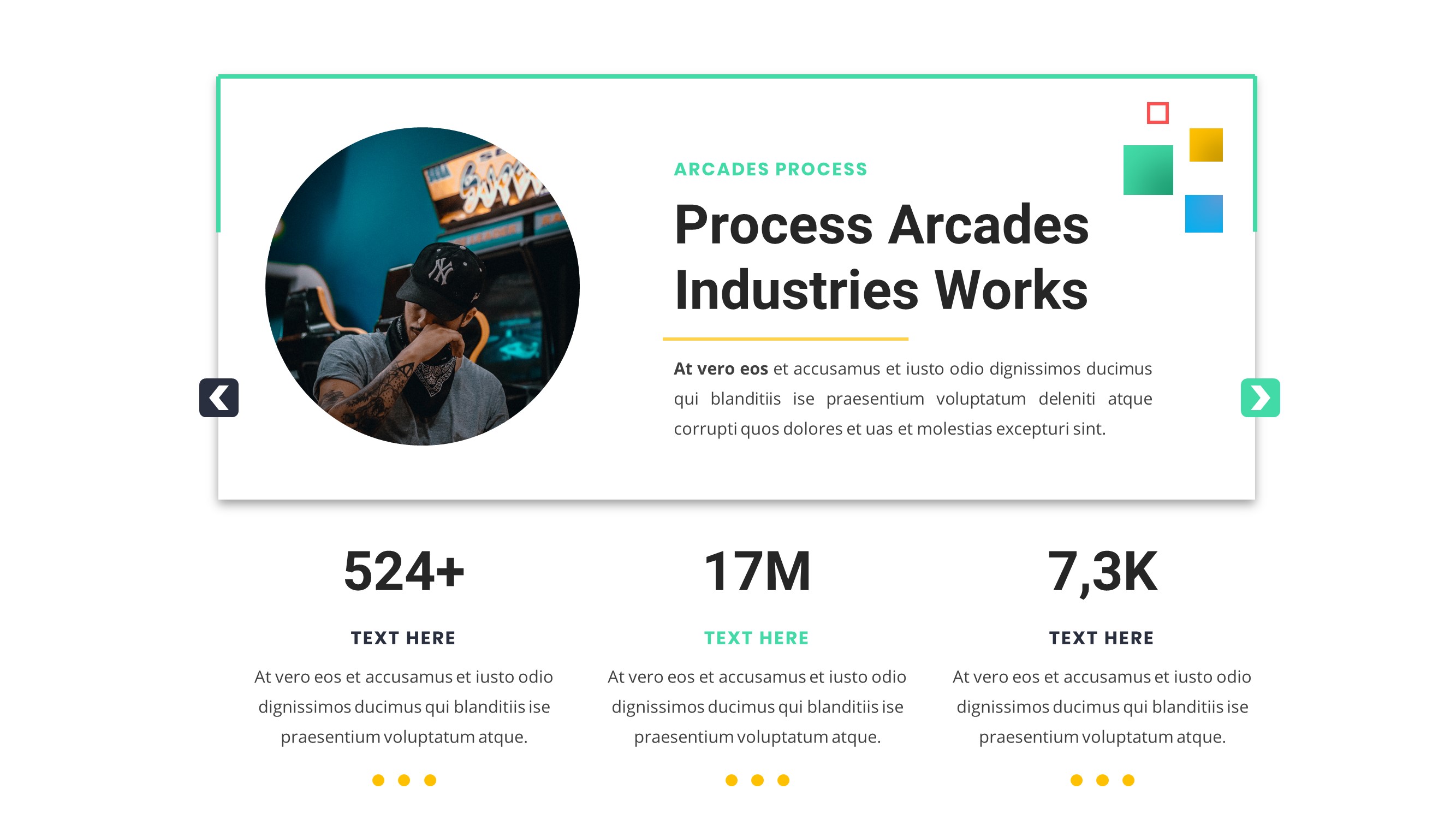 Arcades - Arcade Games PowerPoint Template, Presentation Templates