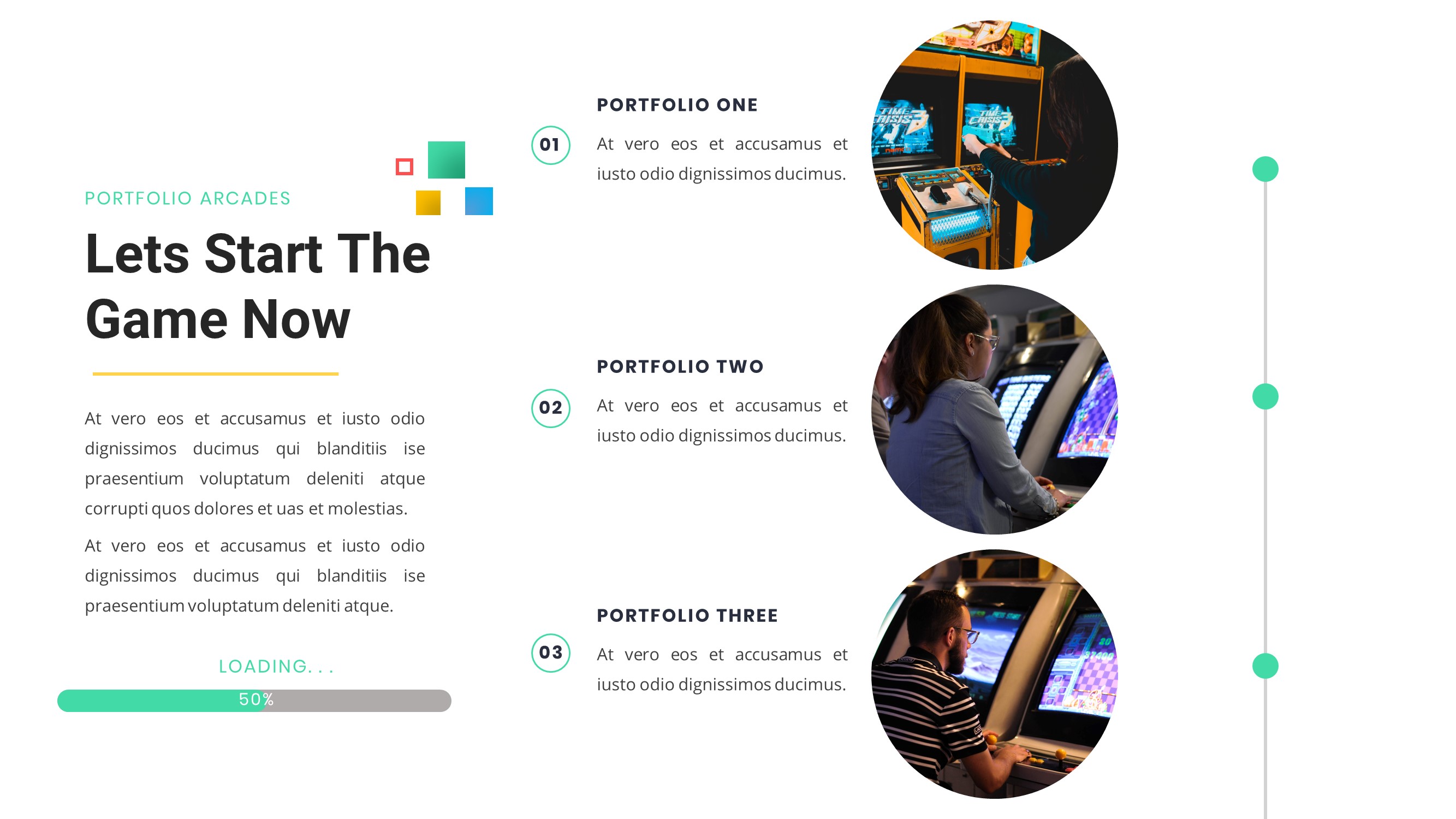 Arcades - Arcade Games PowerPoint Template by Yumnacreative | GraphicRiver