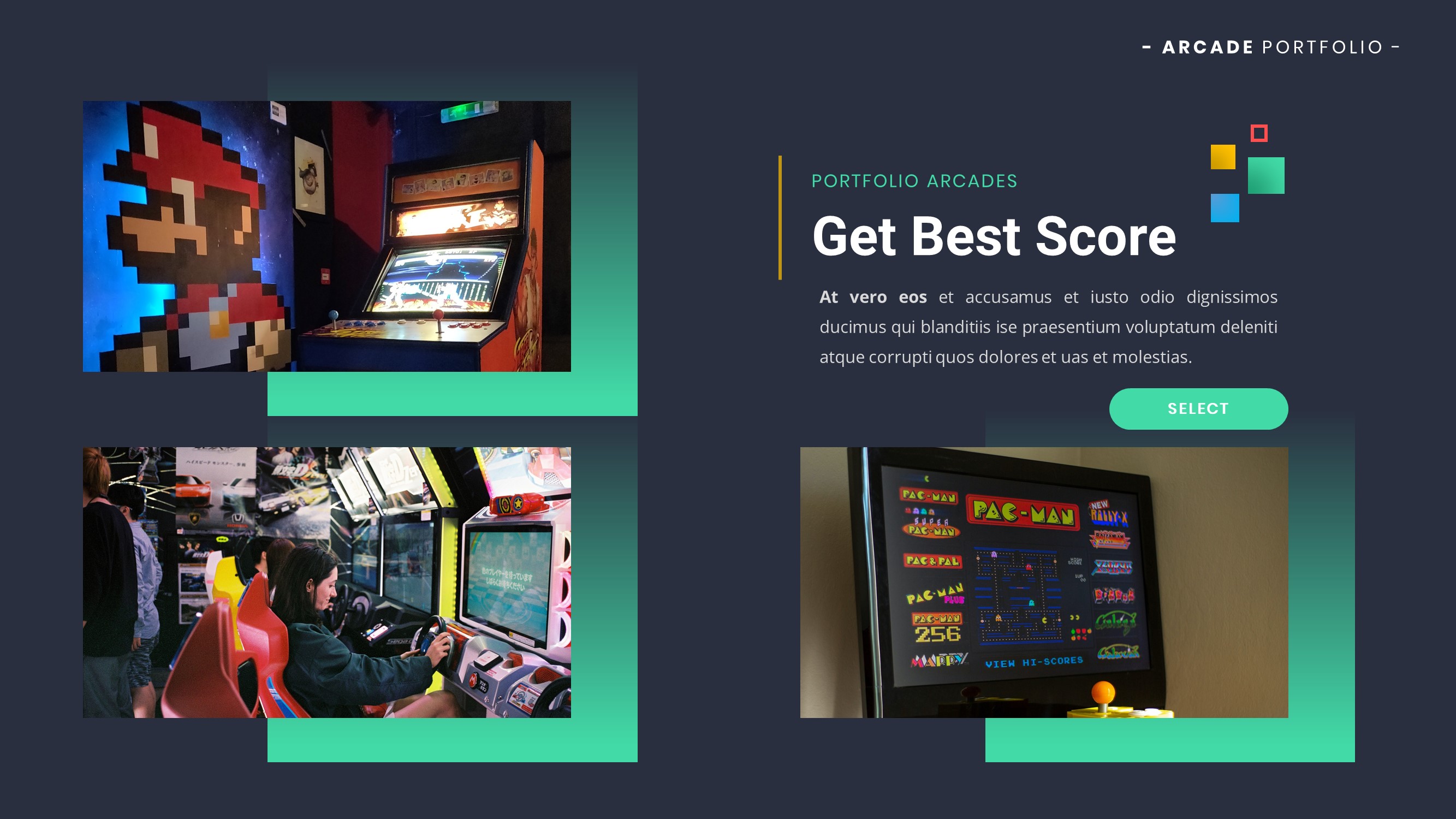 Arcades - Arcade Games PowerPoint Template by Yumnacreative | GraphicRiver