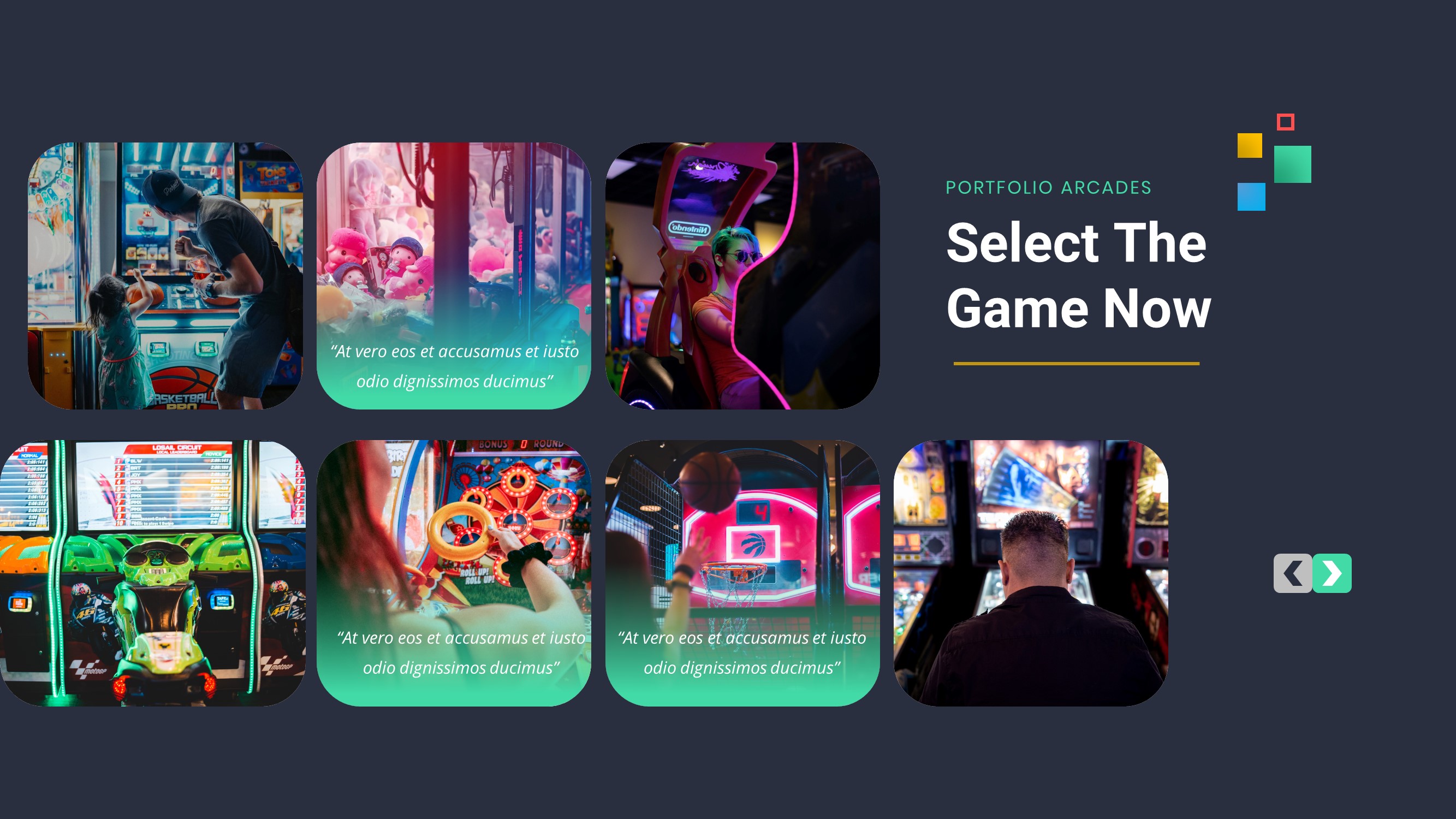 Arcades - Arcade Games PowerPoint Template by Yumnacreative | GraphicRiver