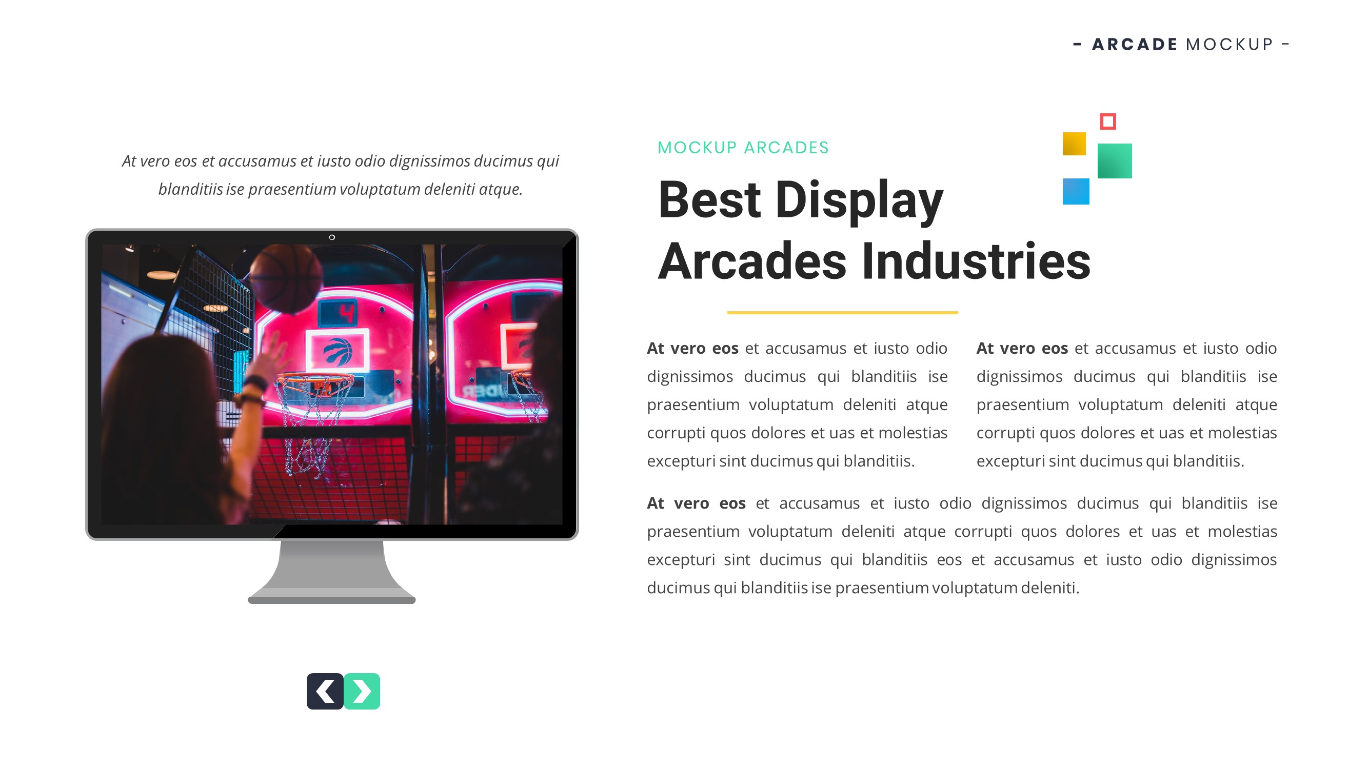 Arcades - Arcade Games PowerPoint Template by Yumnacreative | GraphicRiver
