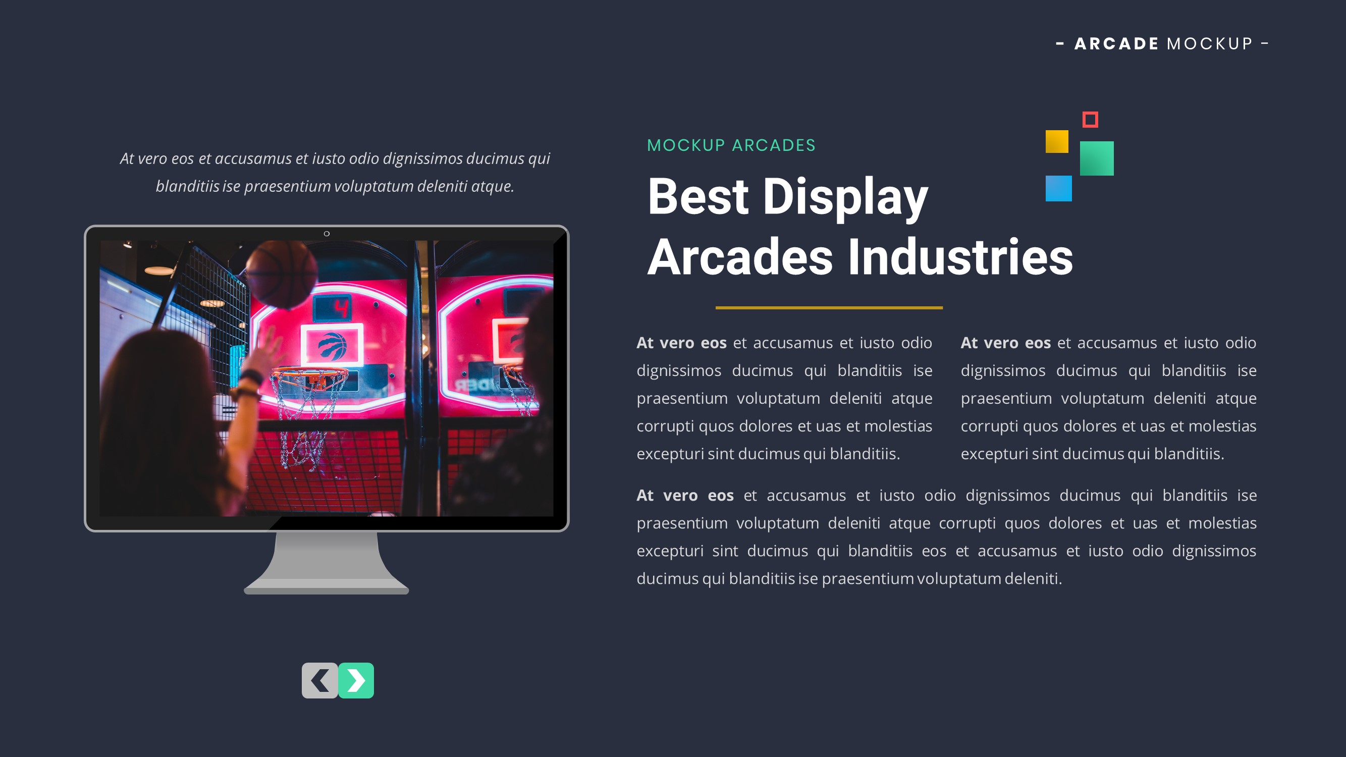 Arcades - Arcade Games PowerPoint Template by Yumnacreative | GraphicRiver