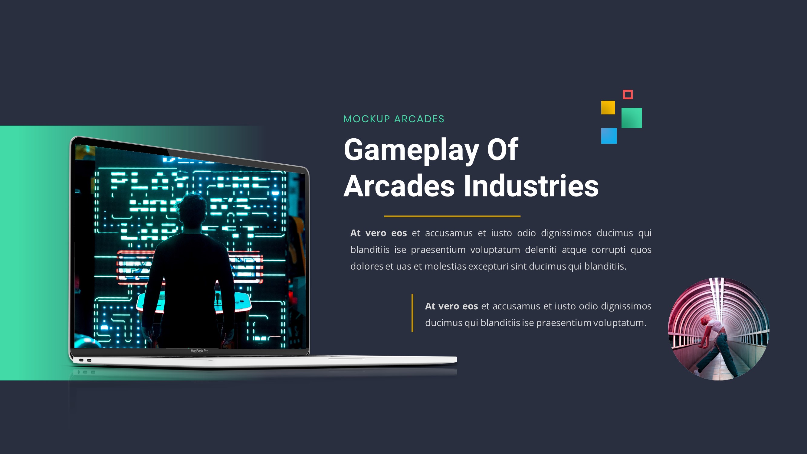 Arcades - Arcade Games PowerPoint Template by Yumnacreative | GraphicRiver