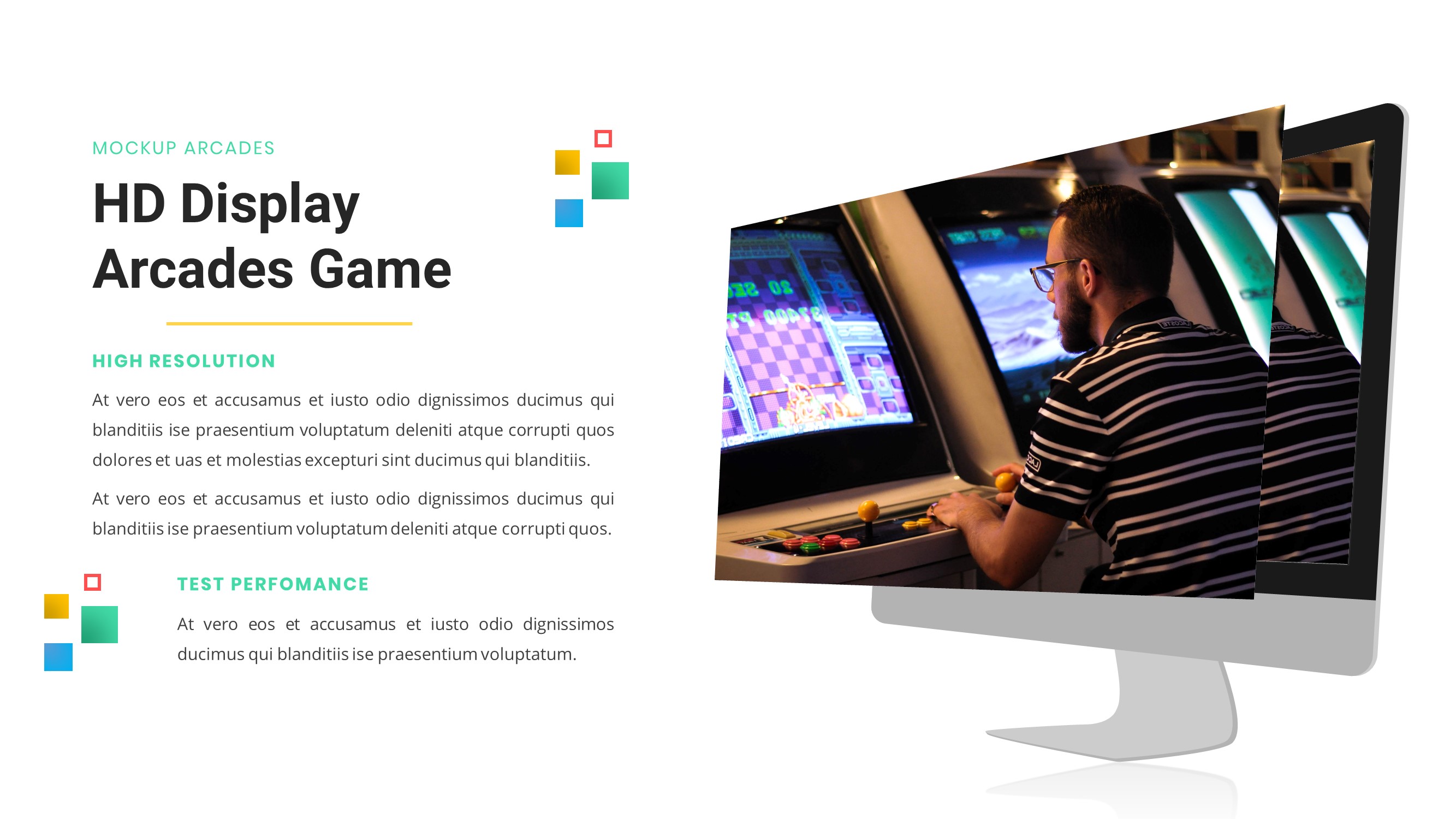 Arcades - Arcade Games PowerPoint Template by Yumnacreative | GraphicRiver