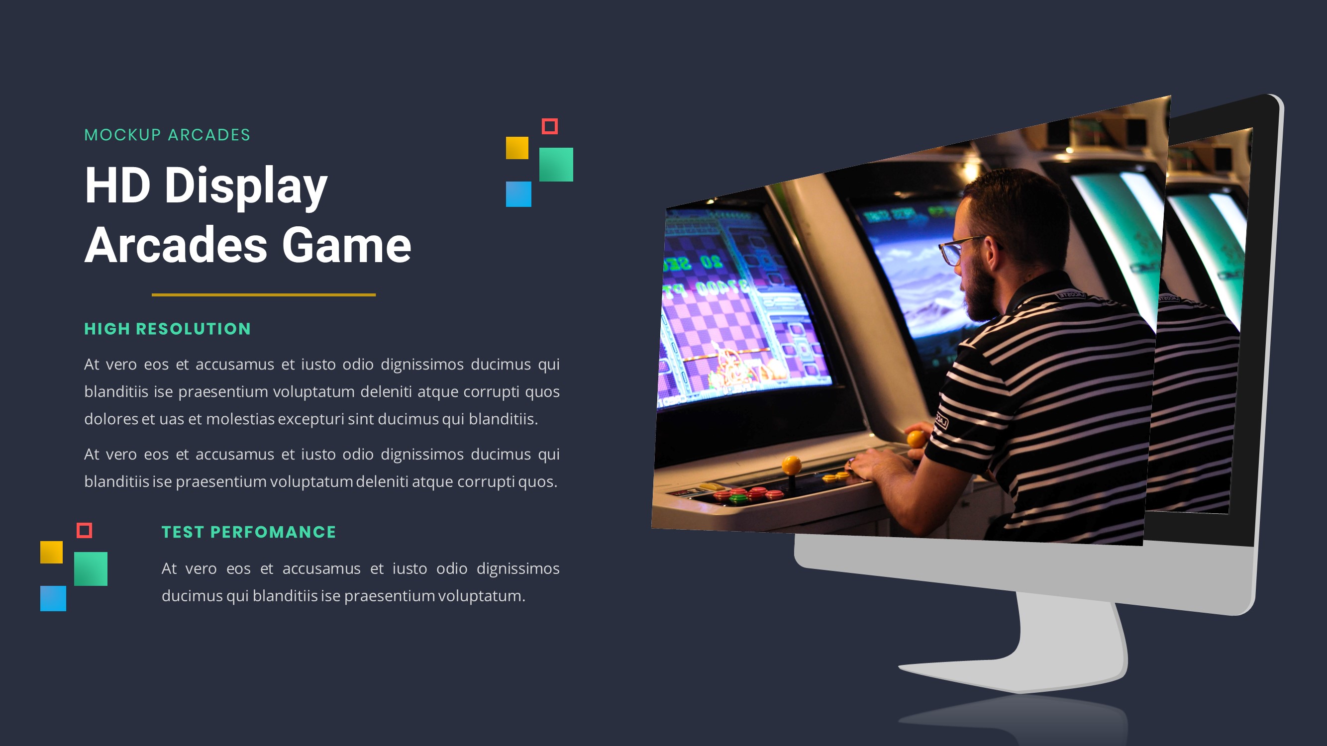 Arcades - Arcade Games PowerPoint Template by Yumnacreative | GraphicRiver