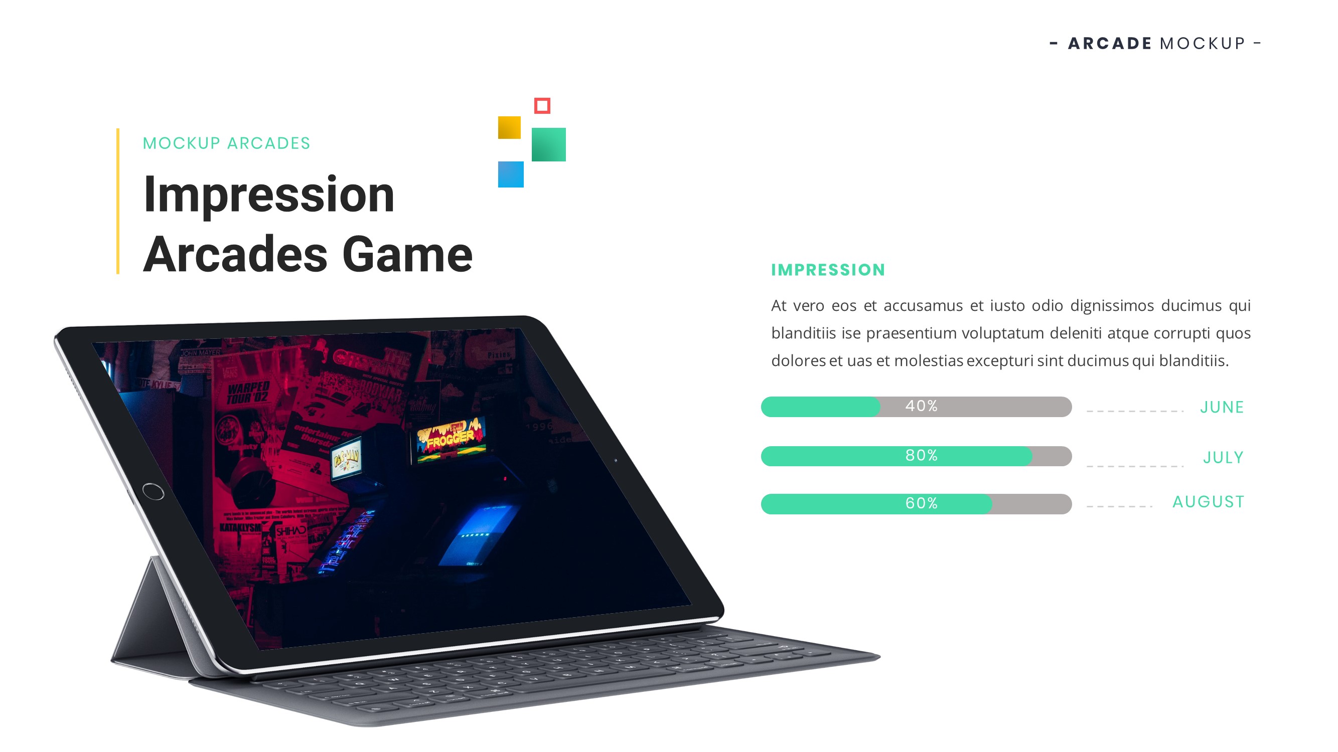 Arcades - Arcade Games PowerPoint Template by Yumnacreative | GraphicRiver