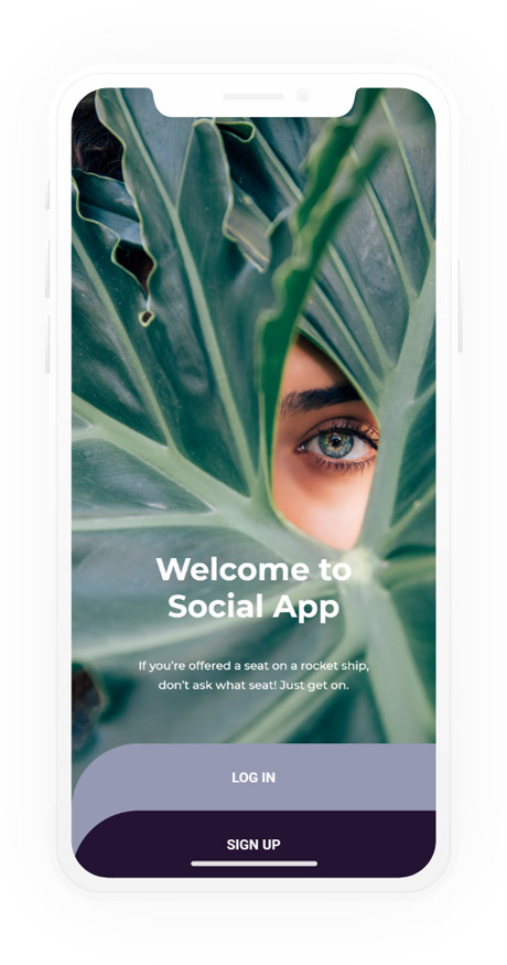 Social Starter- Professional UX/UI Kit for Ionic 5 with Firebase Simple Dashboard by ionic4themes
