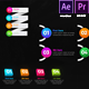 Infographic Trendy Lists, After Effects Project Files | VideoHive