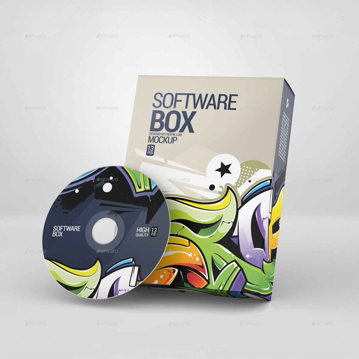 Software Box Mockup, Graphics | GraphicRiver