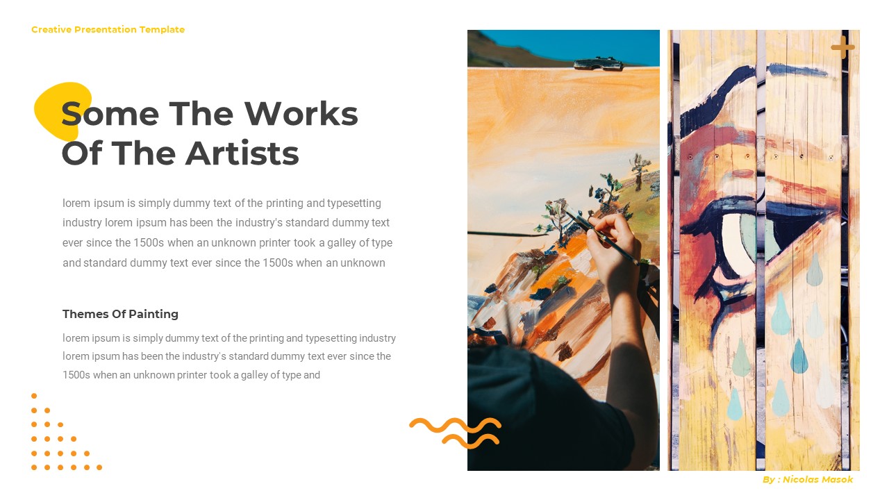 Artist - Powerpoint Template, Presentation Templates | GraphicRiver