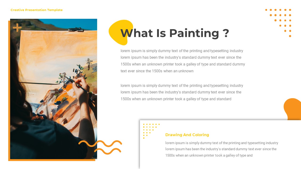 Artist - Powerpoint Template, Presentation Templates | GraphicRiver