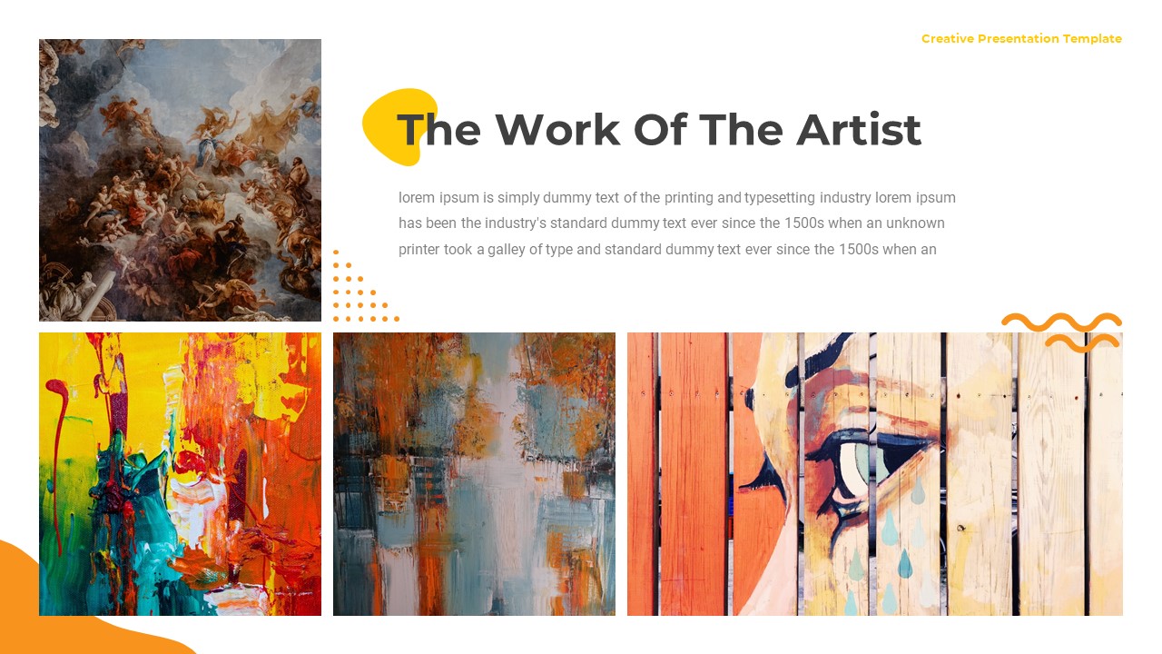 Artist - Google Slides Template, Presentation Templates | GraphicRiver