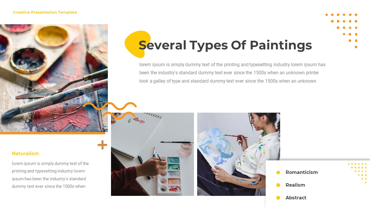 Artist - Google Slides Template, Presentation Templates | GraphicRiver