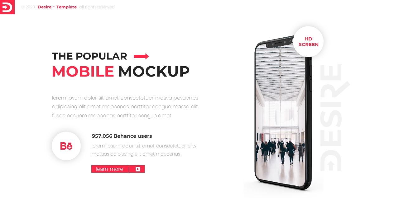 Desire - Powerpoint Template, Presentation Templates | GraphicRiver