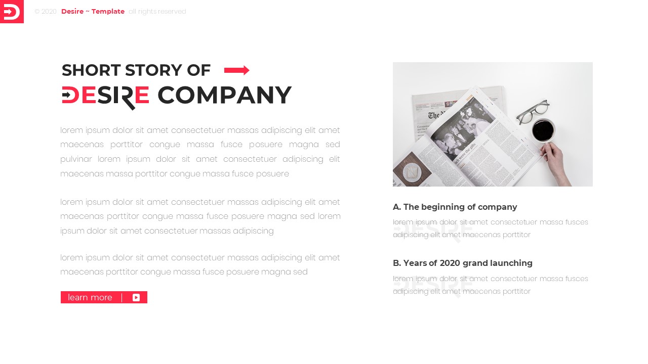 Desire - Powerpoint Template, Presentation Templates | GraphicRiver