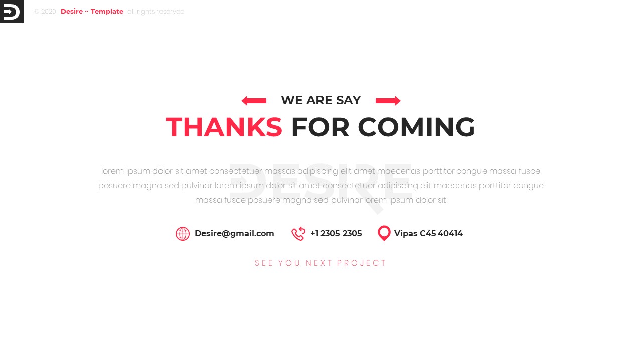 Desire - Google Slides Template, Presentation Templates | GraphicRiver