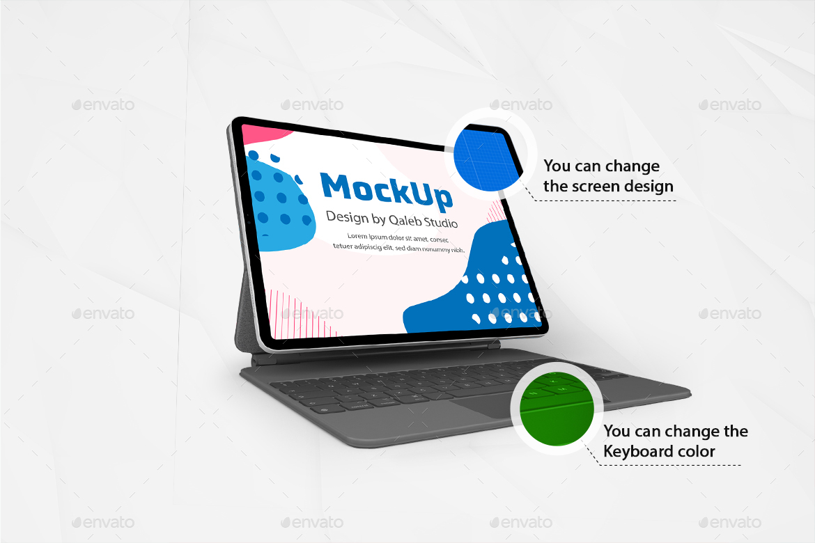 Tablet Pro and Magic Keyboard Kit, Graphics | GraphicRiver