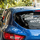 Car Window Decal Mockup Set, Graphics | GraphicRiver