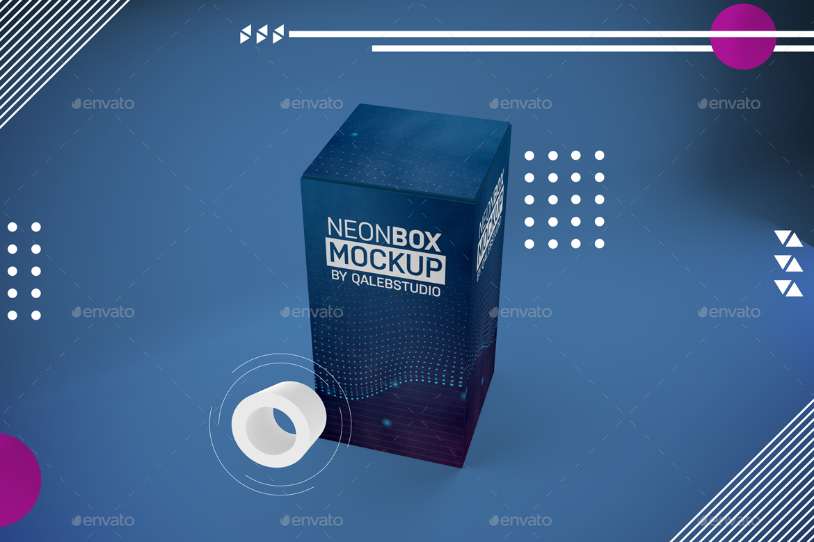 Abstract Rectangle Box Mockup, Graphics | GraphicRiver