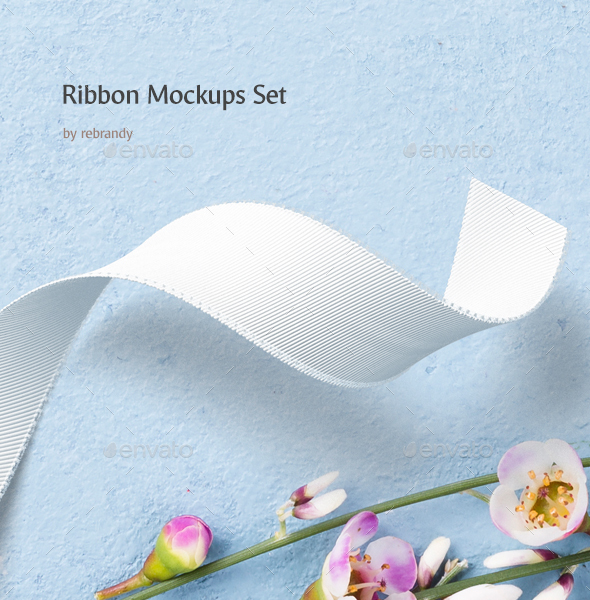 Ribbon Mockups Set, Graphics | GraphicRiver