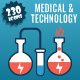 Medical And Technology Vector icons, Icons | GraphicRiver