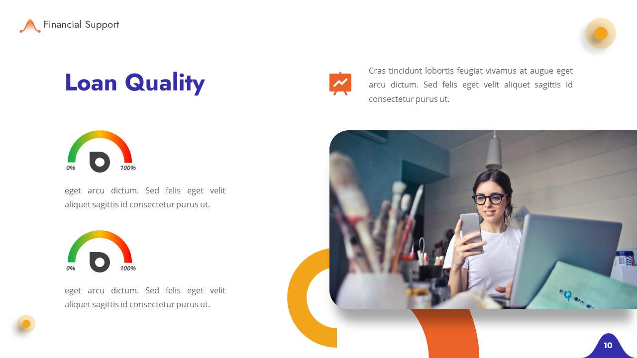 Financial Support Presentation Template, Presentation Templates ...