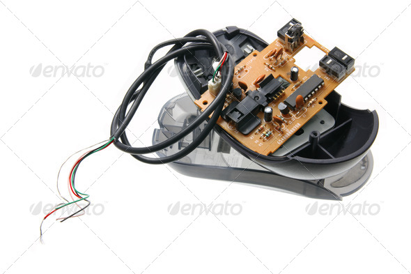 Broken Computer Mouse Stock Photo by lightzone | PhotoDune
