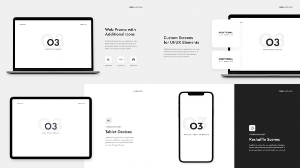 O3 - Website Promo, After Effects Project Files | VideoHive