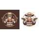 Cowboy Skeleton Western Gunfighter with Guns Retro, Vectors | GraphicRiver