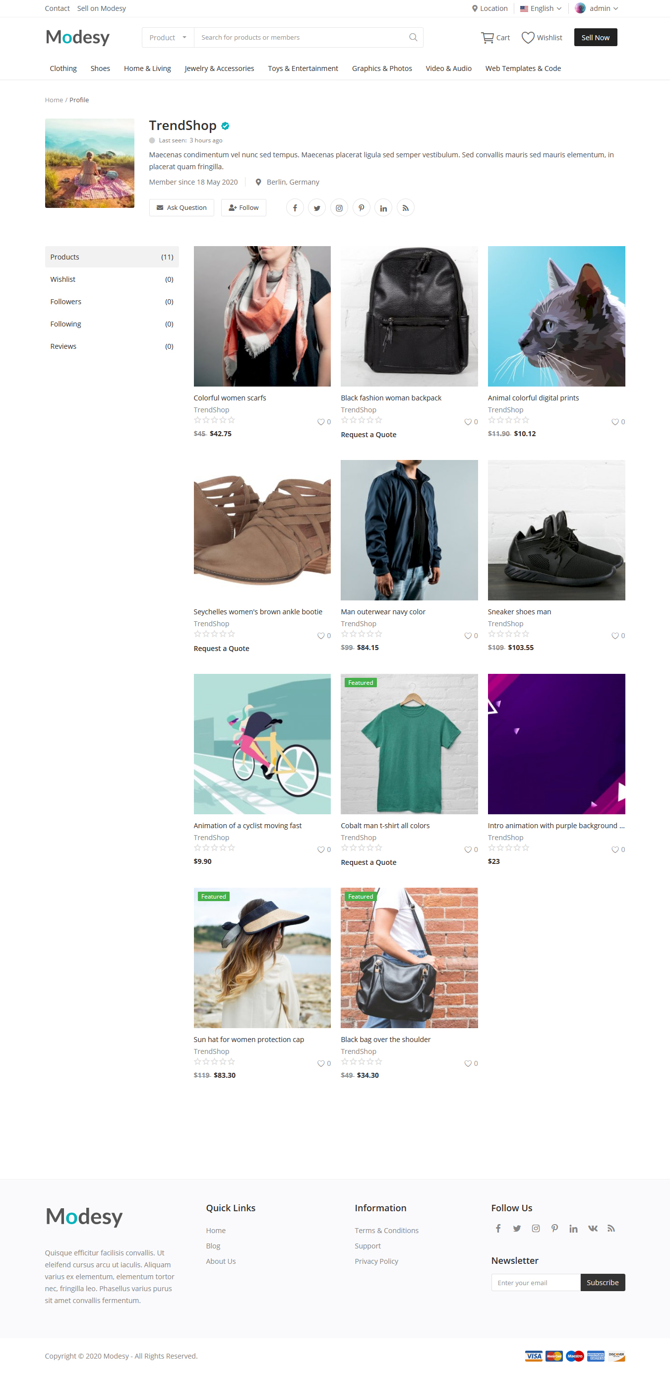Modesy - Marketplace & Classified Ads Script by Codingest | CodeCanyon