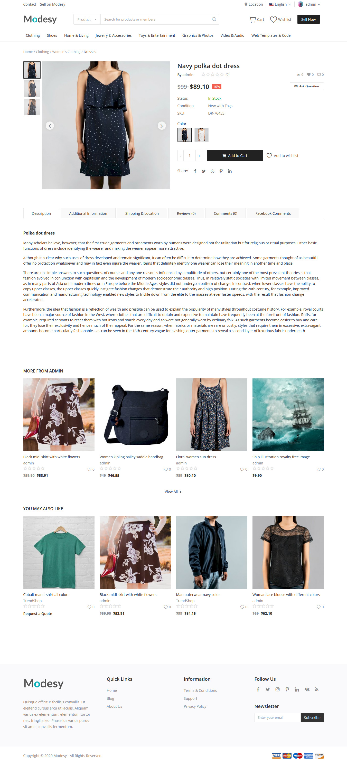 Modesy - Marketplace & Classified Ads Script by Codingest | CodeCanyon