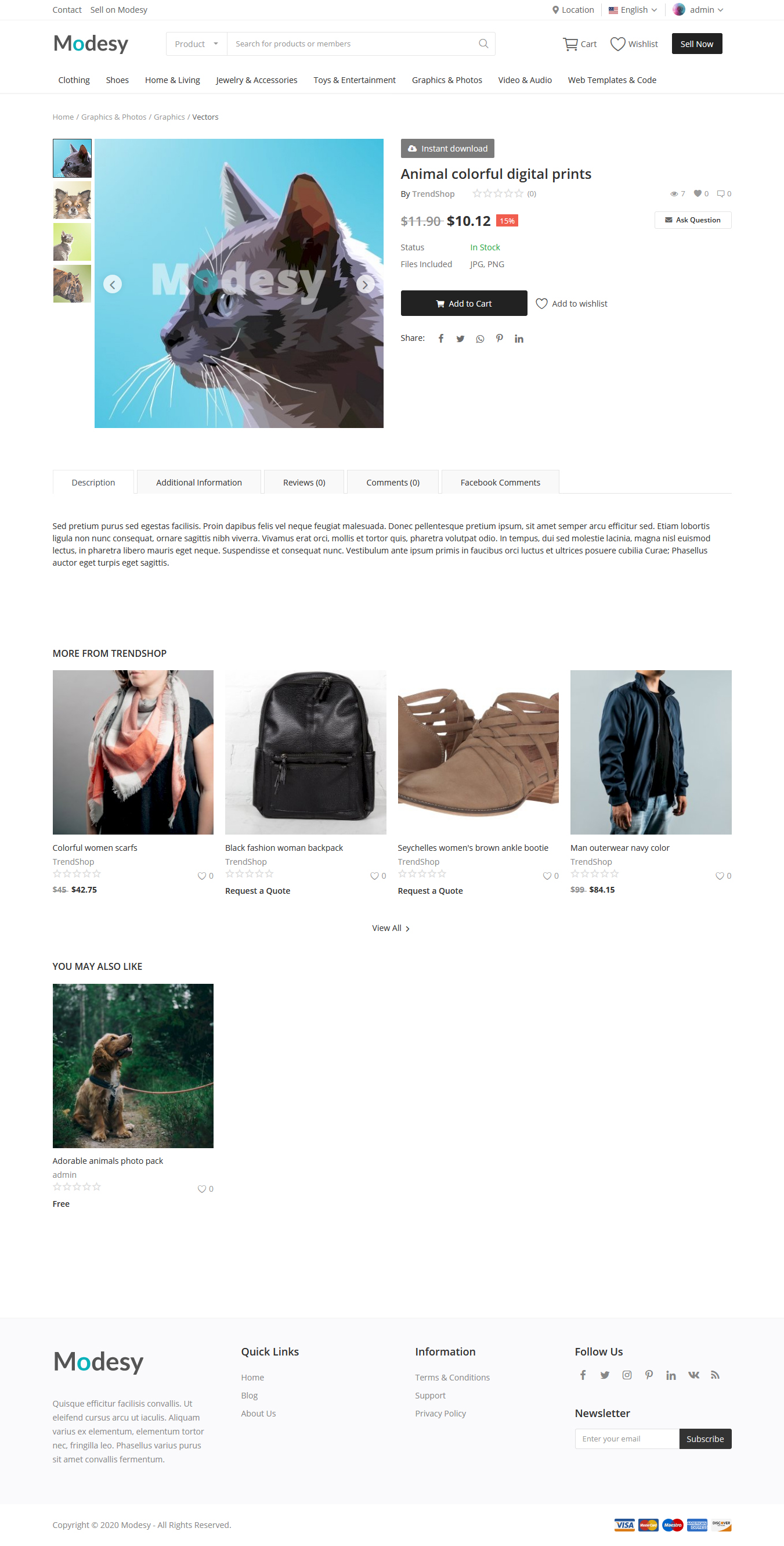 Modesy - Marketplace & Classified Ads Script by Codingest | CodeCanyon