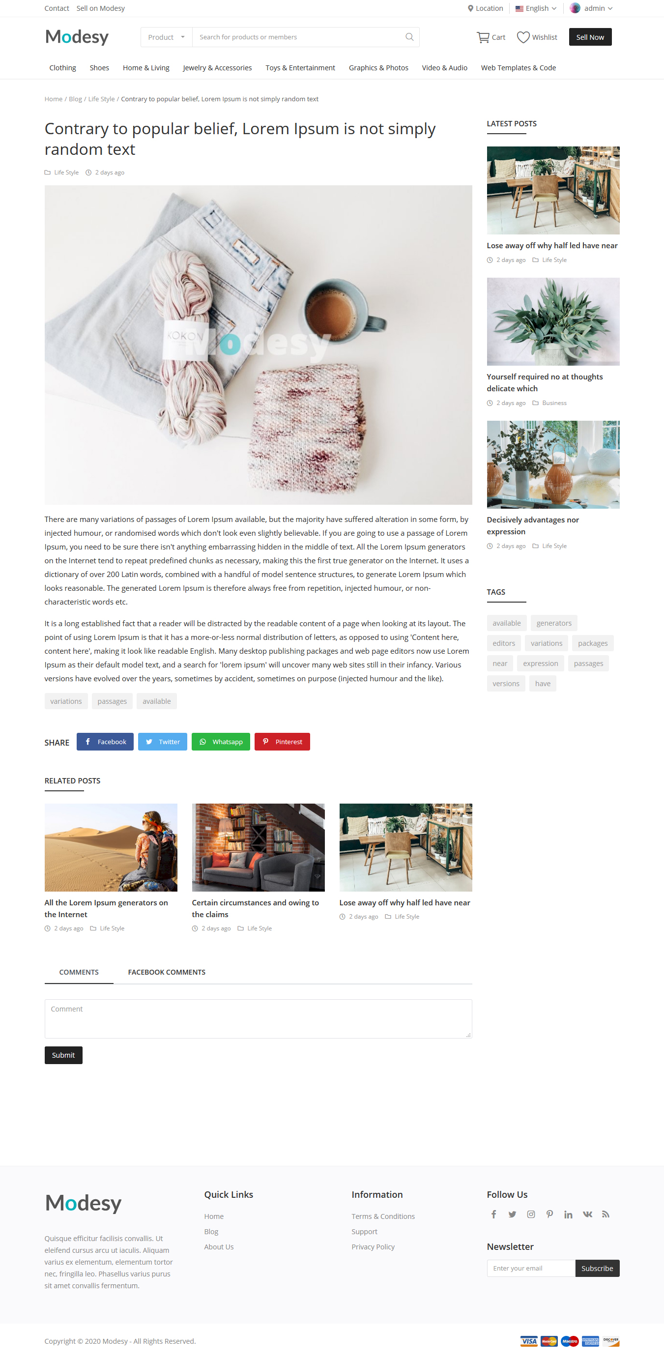 Modesy - Marketplace & Classified Ads Script by Codingest | CodeCanyon